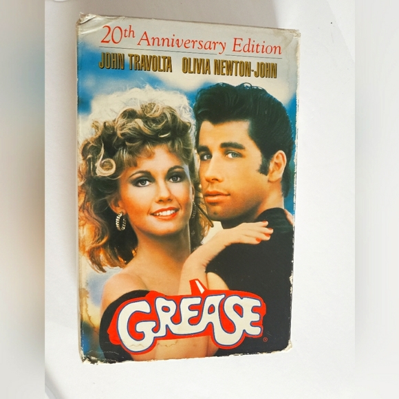 Paramount | Media | 2th Anniversary Grease Vhs Movie Tape | Poshmark